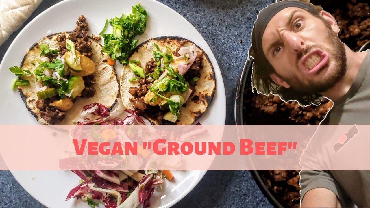 Vegan "Ground Beef" | Plant-Based Ground Beef | WFPB Ground Beef Recipe ...