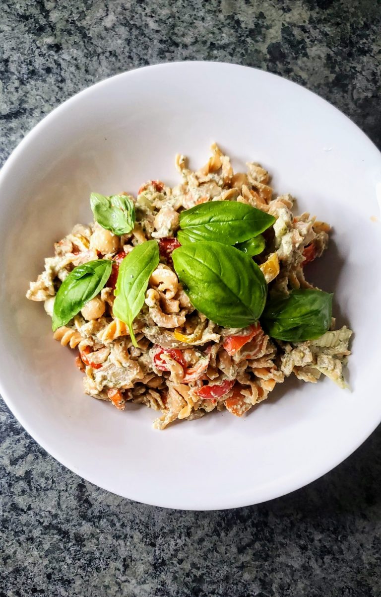 Lemon-Basil-Fennel Pasta Salad | Inside Out Health & Wellness